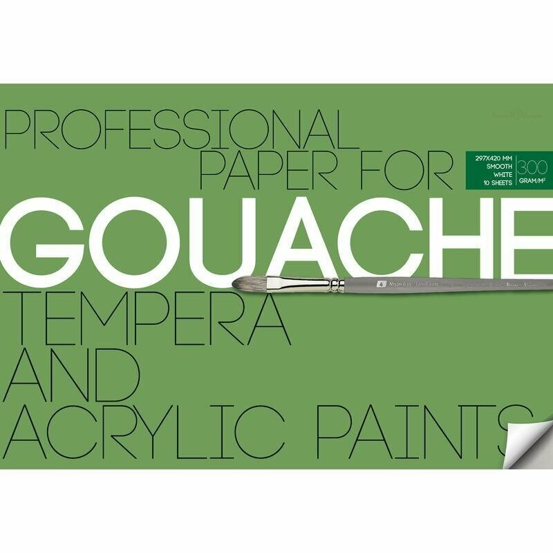 Альбом-Бумага для акрила/гуаши/темперы Bruno Visconti А3 10 листов
