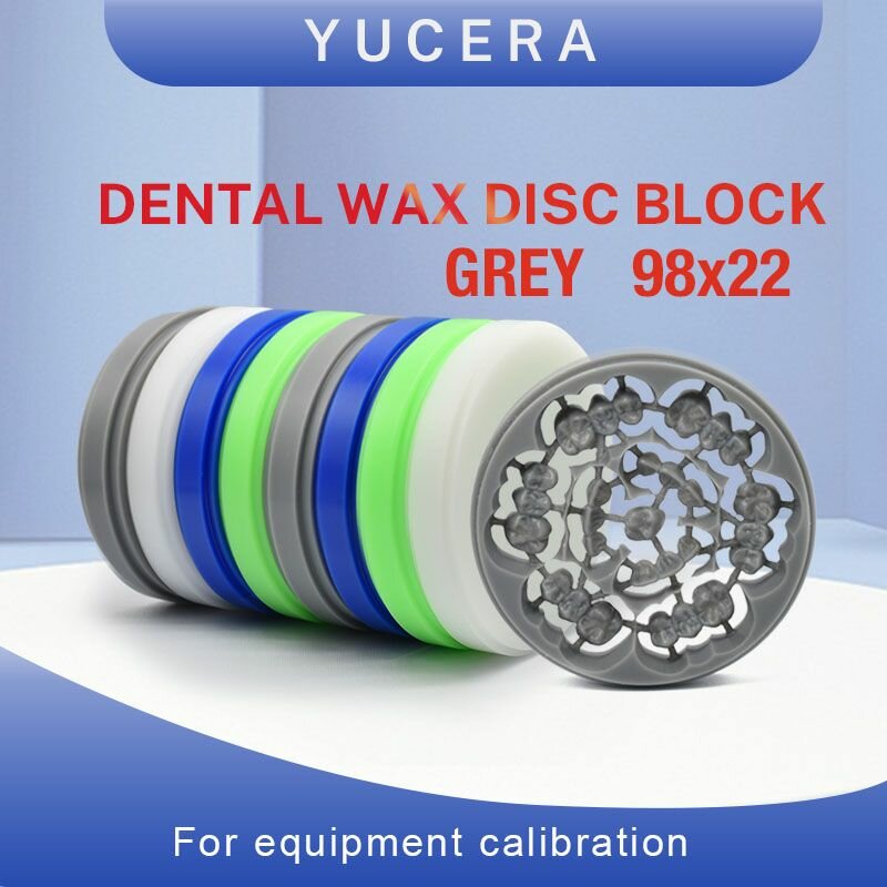 Стоматологический восковый блок Yucera Wax Grey 98х22