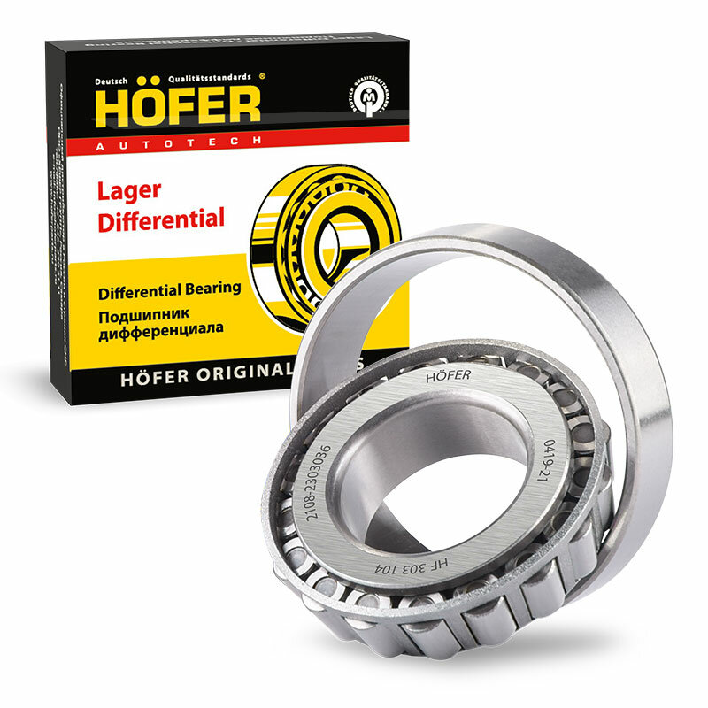 Подшипник дифференциала 2108-99 (6-7207A, 30207) HF 303 104 HOFER