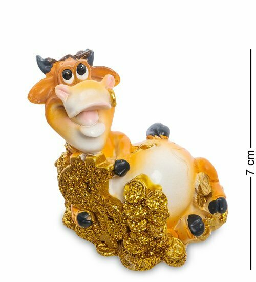 Фигурка Денежный Бык 7 см AF-1016/1 113-906634