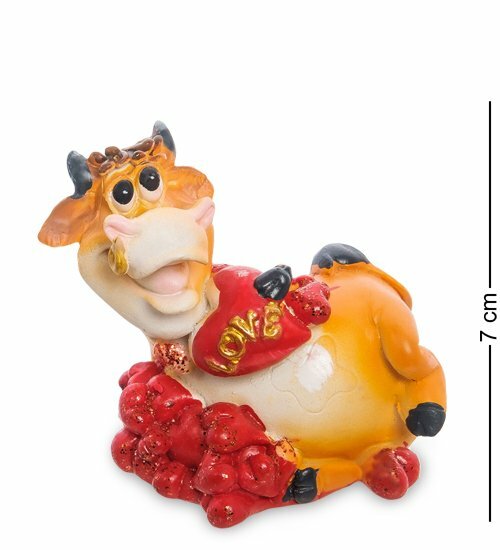 Фигурка Бык - Романтик 7 см AF-1015/4 113-906633