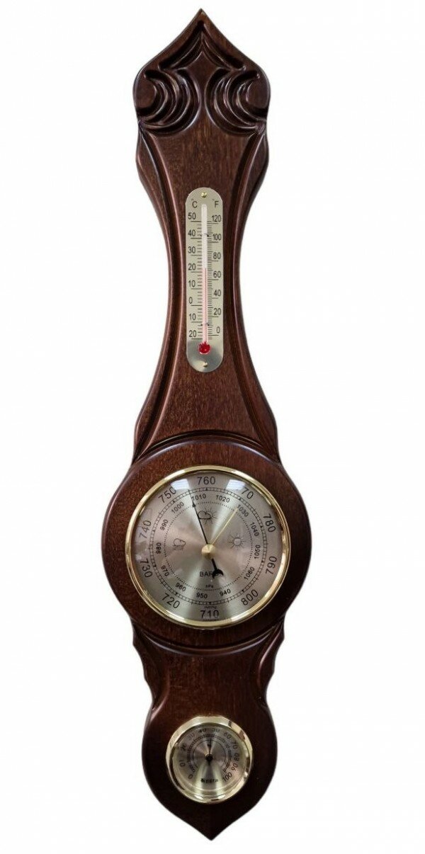 Метеостанция настенная 3 в 1 (барометр, гигрометр, термометр) Бриг+ М-72 "Сент-Этьен"