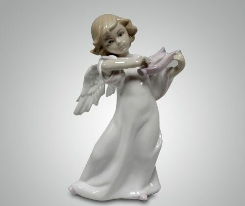 Статуэтка Ангел 12х14.5х20.5см KSE-M-205
