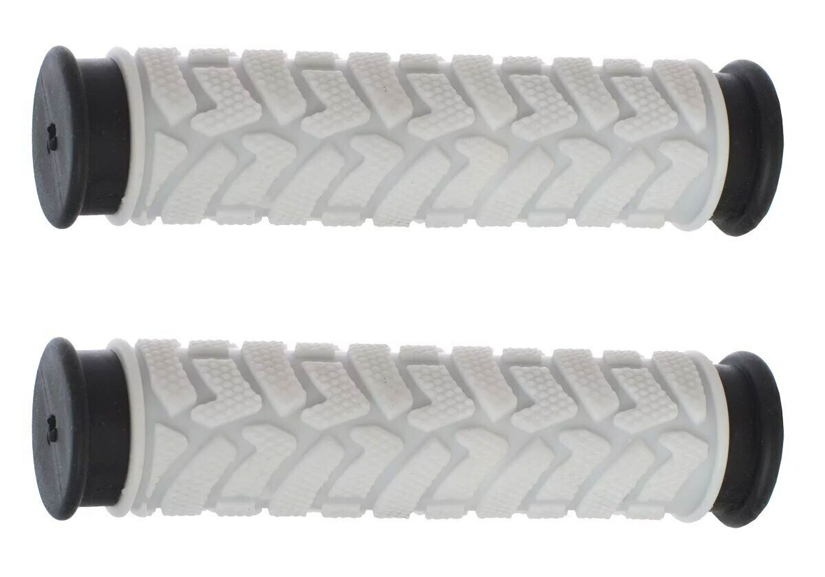 Ручки . C49BG на руль 3-260 резиновые 125мм 2-х компонент. черно-серые CLARKS