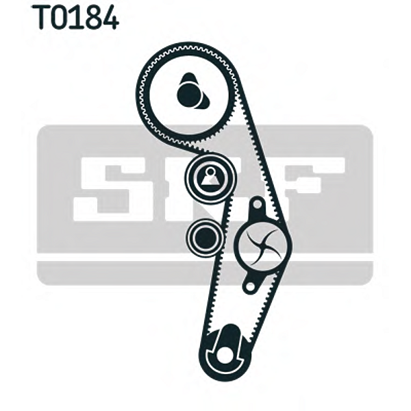 SKF VKMA01142 (038109119L / 038109119N / 038109119P) комплект грм Audi (Ауди) a2-a6, VW Bora (Бора) / Golf (Гольф) / Passat (Пассат)