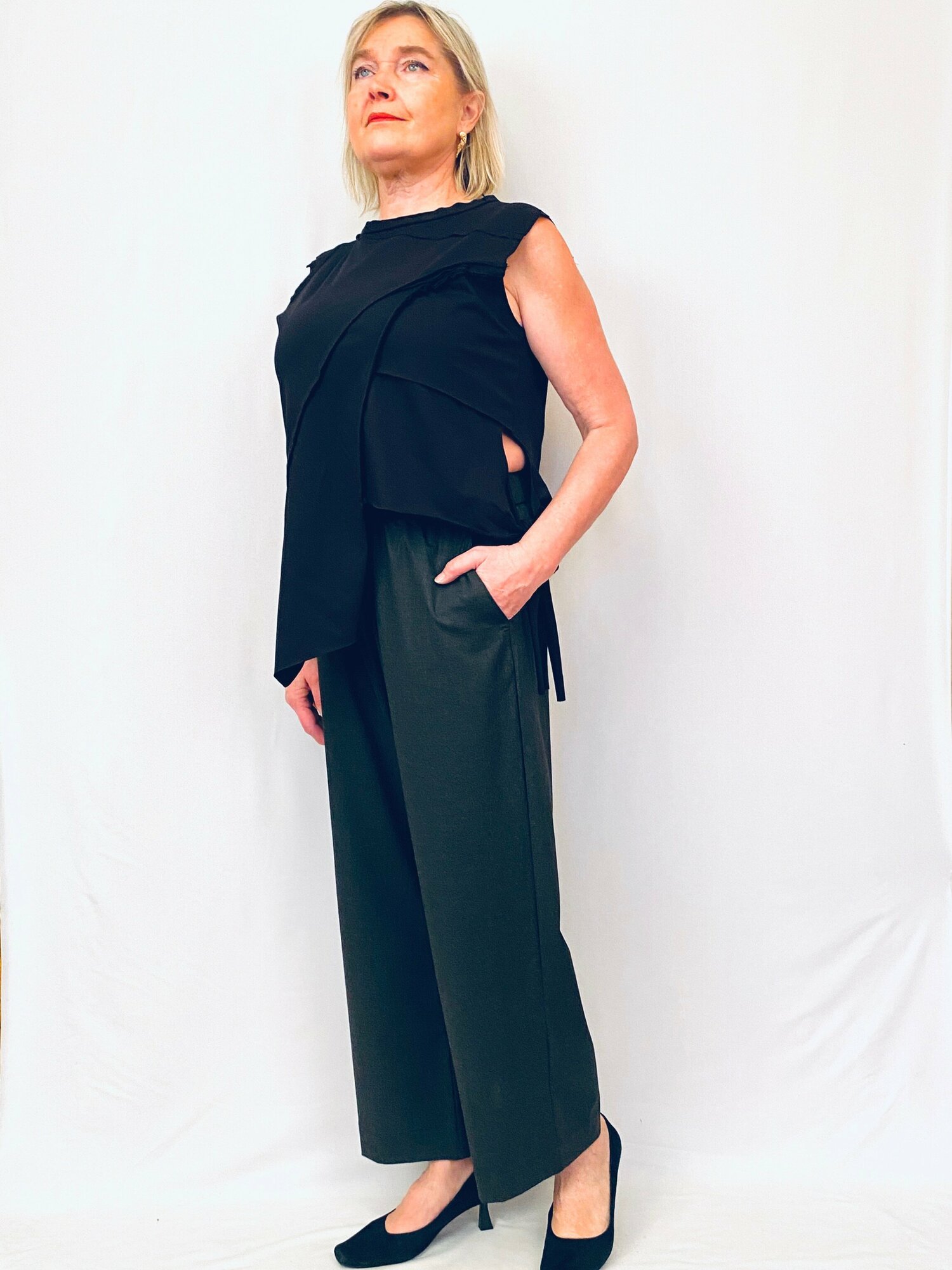 Брюки палаццо