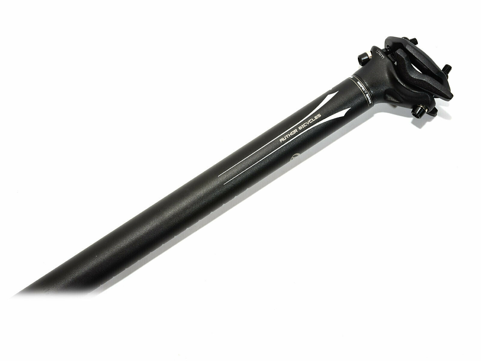 Подседельный штырь для велосипеда Author ACO-SP11, 27,2x400 мм, 355г, алюминиевый AL6061-T6, черный