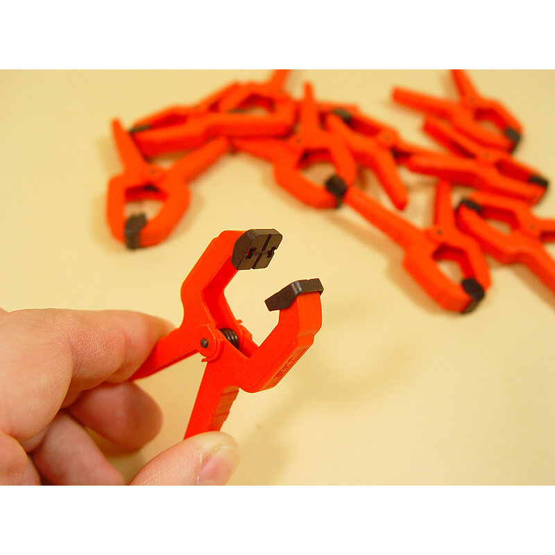 Зажим пластиковый, 25 мм, 15 шт, инструмент для моделирования, JAS