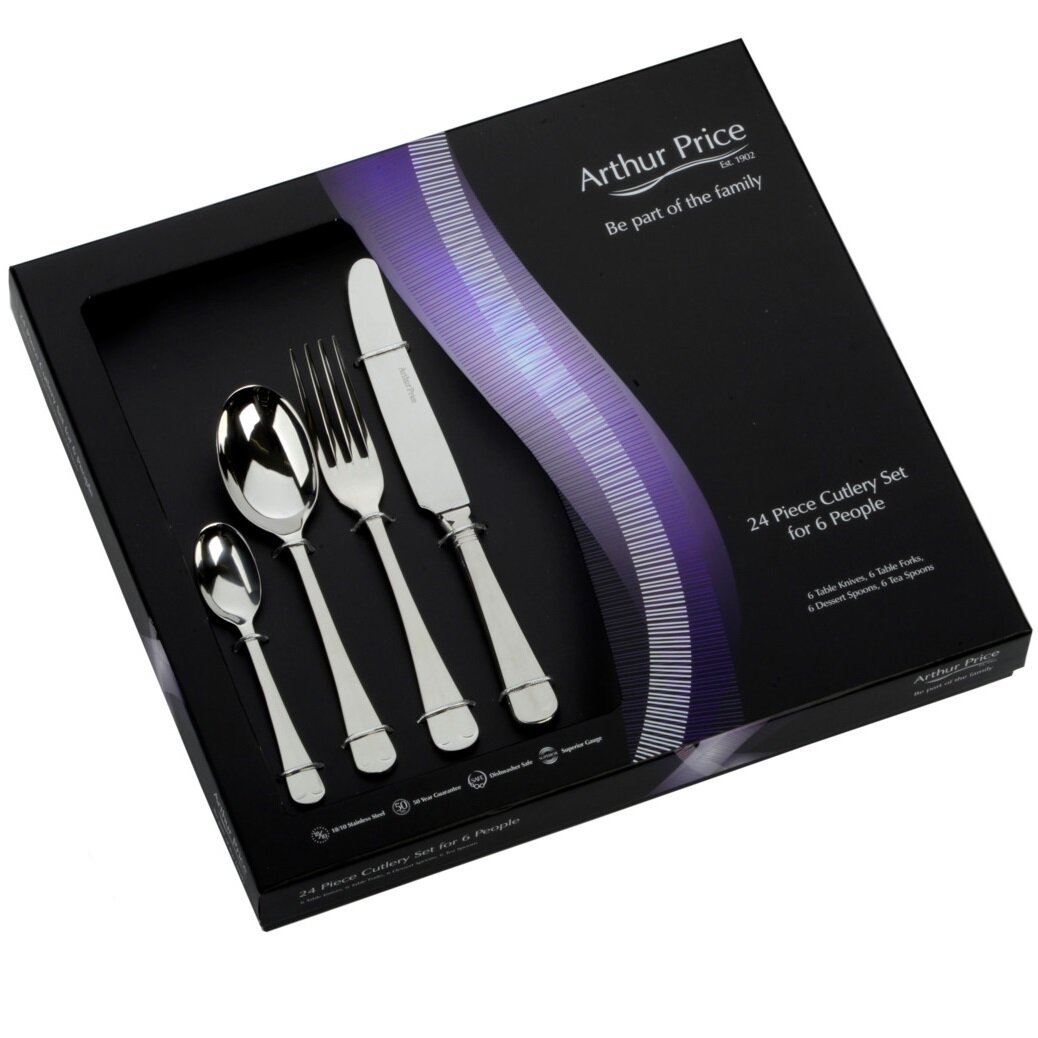 Набор столовых приборов Arthur Price Rattail ZRIS2412