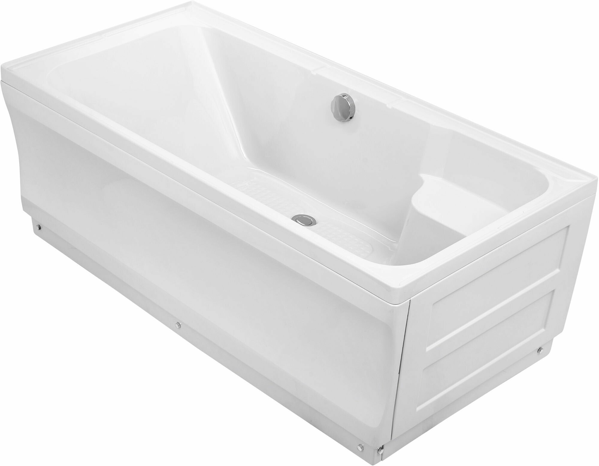 Акриловая ванна Wemor 160/75/55 S