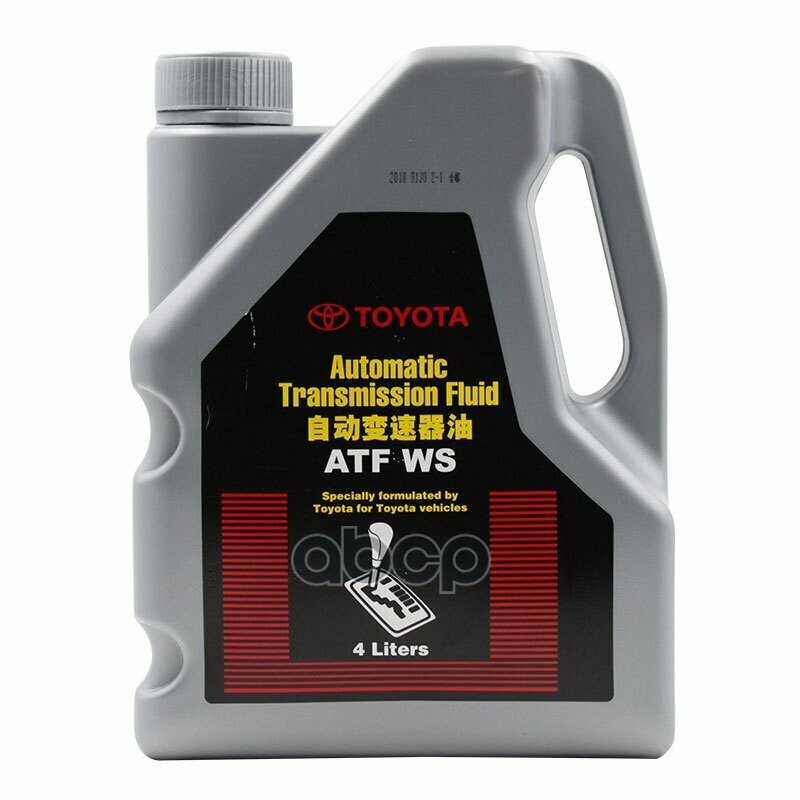 Трансмиссионное масло ATF-WS 4L 08886-80200 TOYOTA арт. 08886-80200