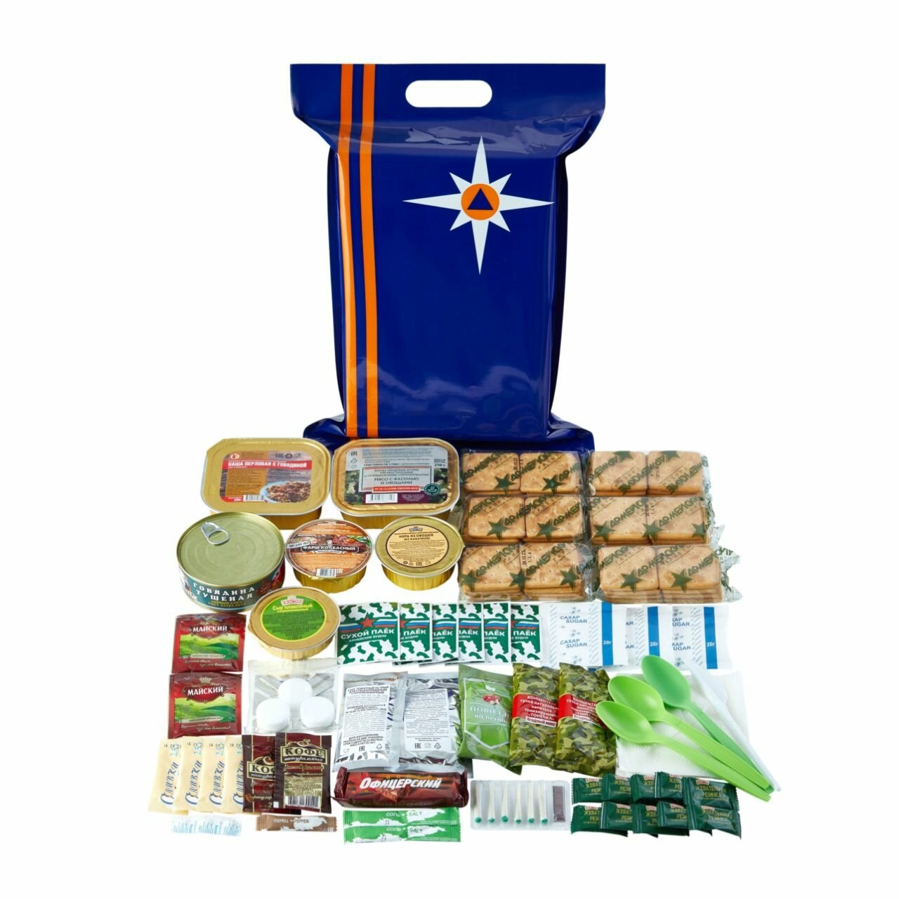 Сухпаек армейский Армейские Будни "МЧС" суточный усиленный до 08.2026