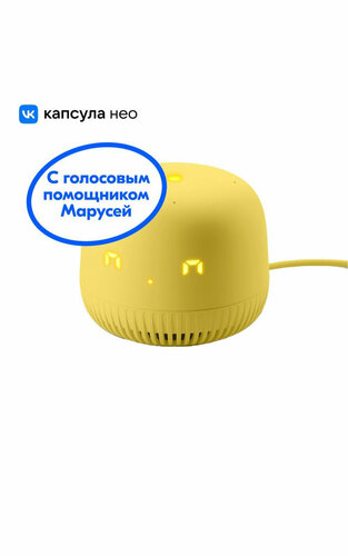 Умная колонка VK "Капсула Нео" с голосовым ассистентом Марусей — купить ...