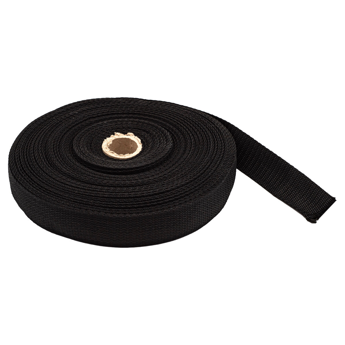 Стропа ременная 30 мм*25 м, 15,8 г/м, рисунок 8358, Красная лента (20 черный)