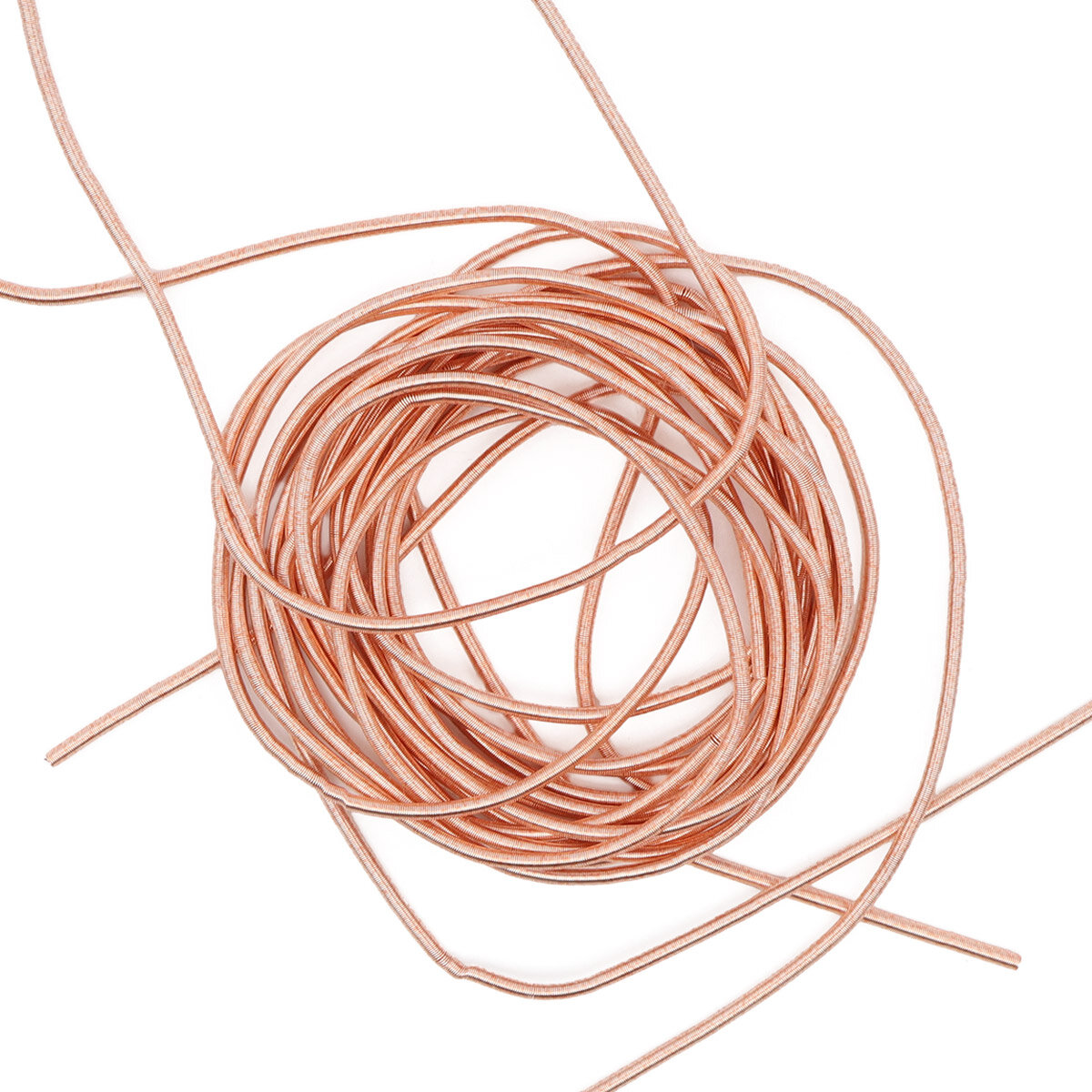 Канитель для вышивания гладкая матовая, 1 мм, 5 г (± 0,1 г), Astra&Craft (персиковый)