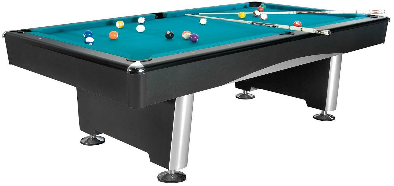 Dynamic Billard Бильярдный стол для пула Dynamic Triumph 8ф черный с аксессуарами