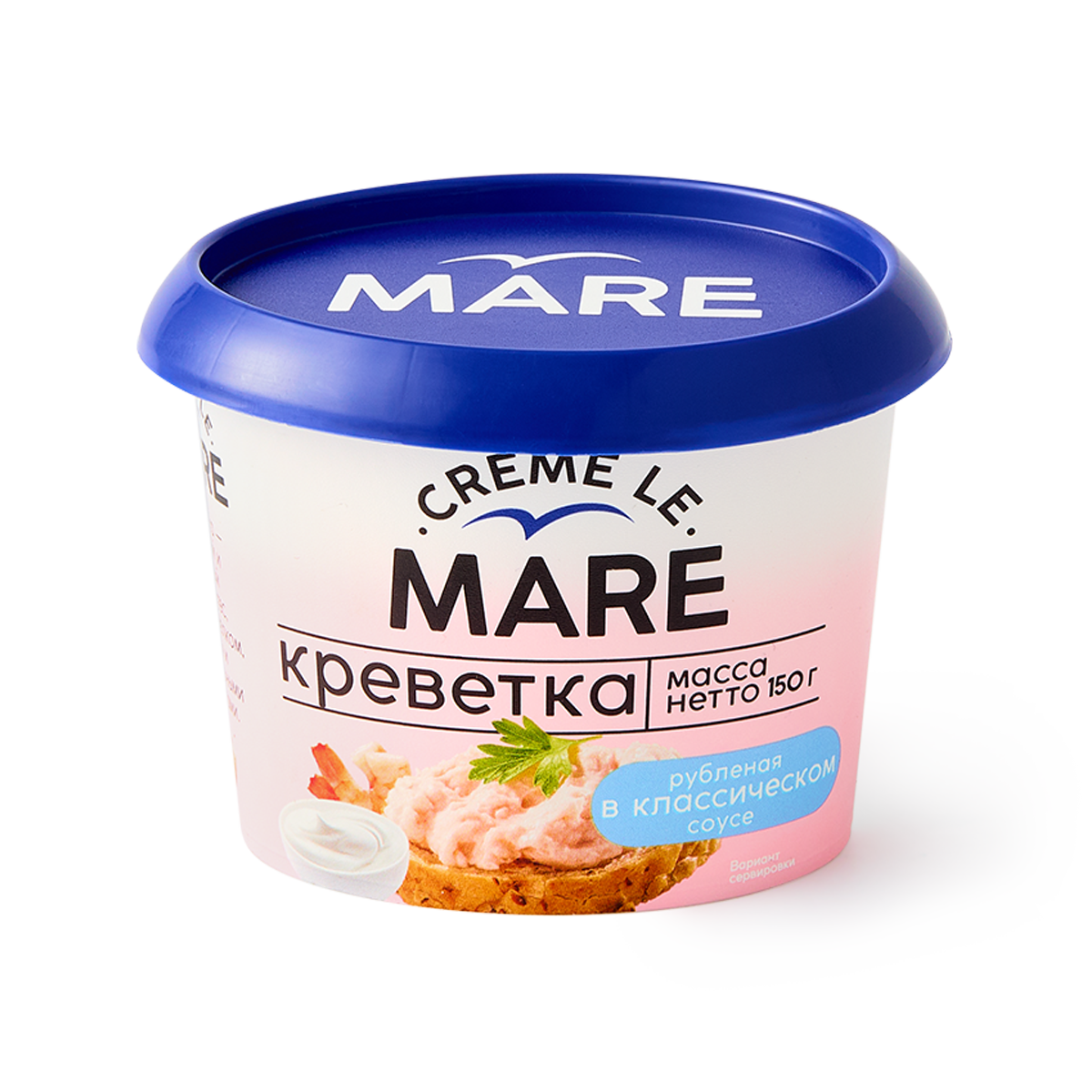Креветка рубленая Creme le Mare «Балтийский берег» в классическом соусе
