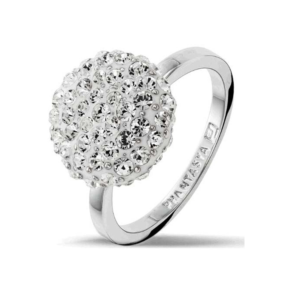 Кольцо, кристаллы Swarovski