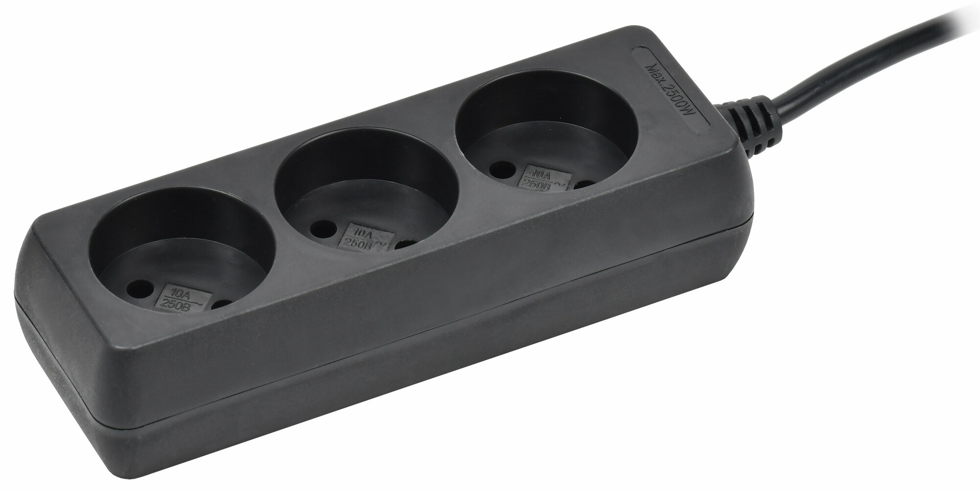 Удлинитель 3х5м с заземл. 16А IP20 У03 250В ПВС 3х1 черн. IEK WYP10-16-03-05-Z-K02