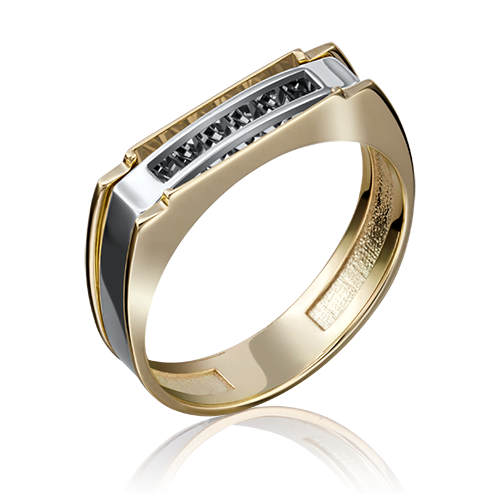 Кольцо, белое золото, 585 проба