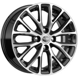 Литой колесный диск K&K КС782 6x15/4x100 D54.1 ET48 Алмаз черный