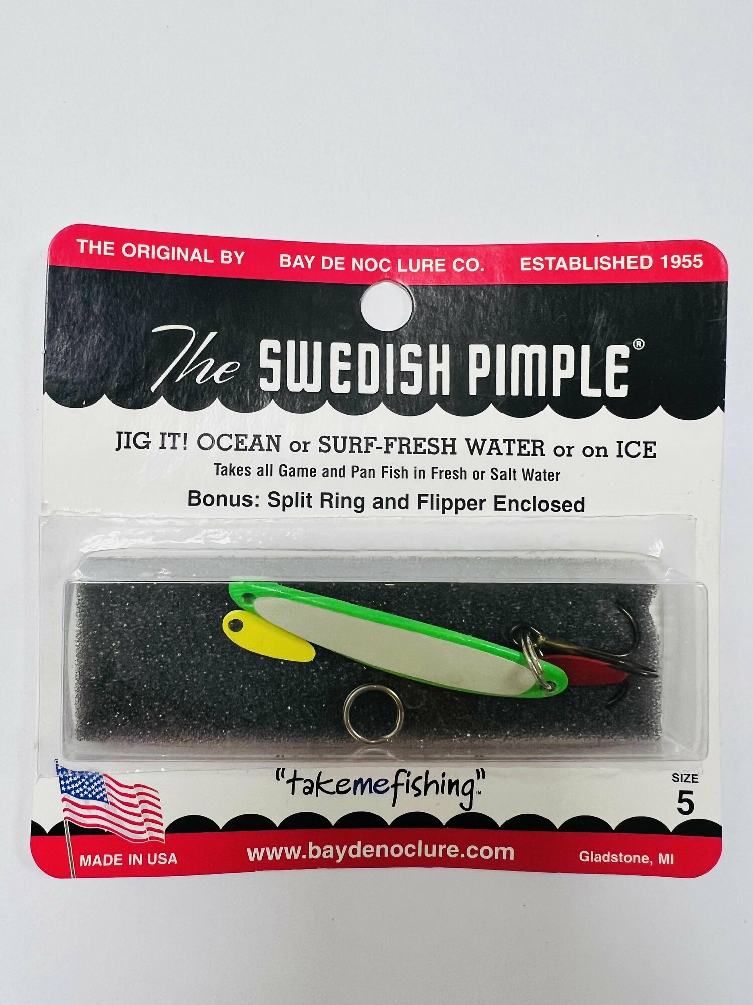 Блесна зимняя The Swedish Pimple 5