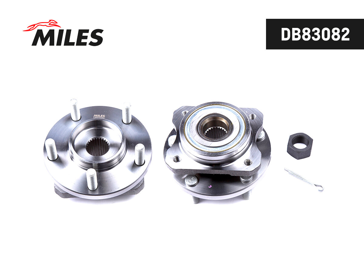 MILES Ступица с подшипником CHRYSLER VOYAGER III-IV/DODGE CARAVAN III-IV 95-08 пер.