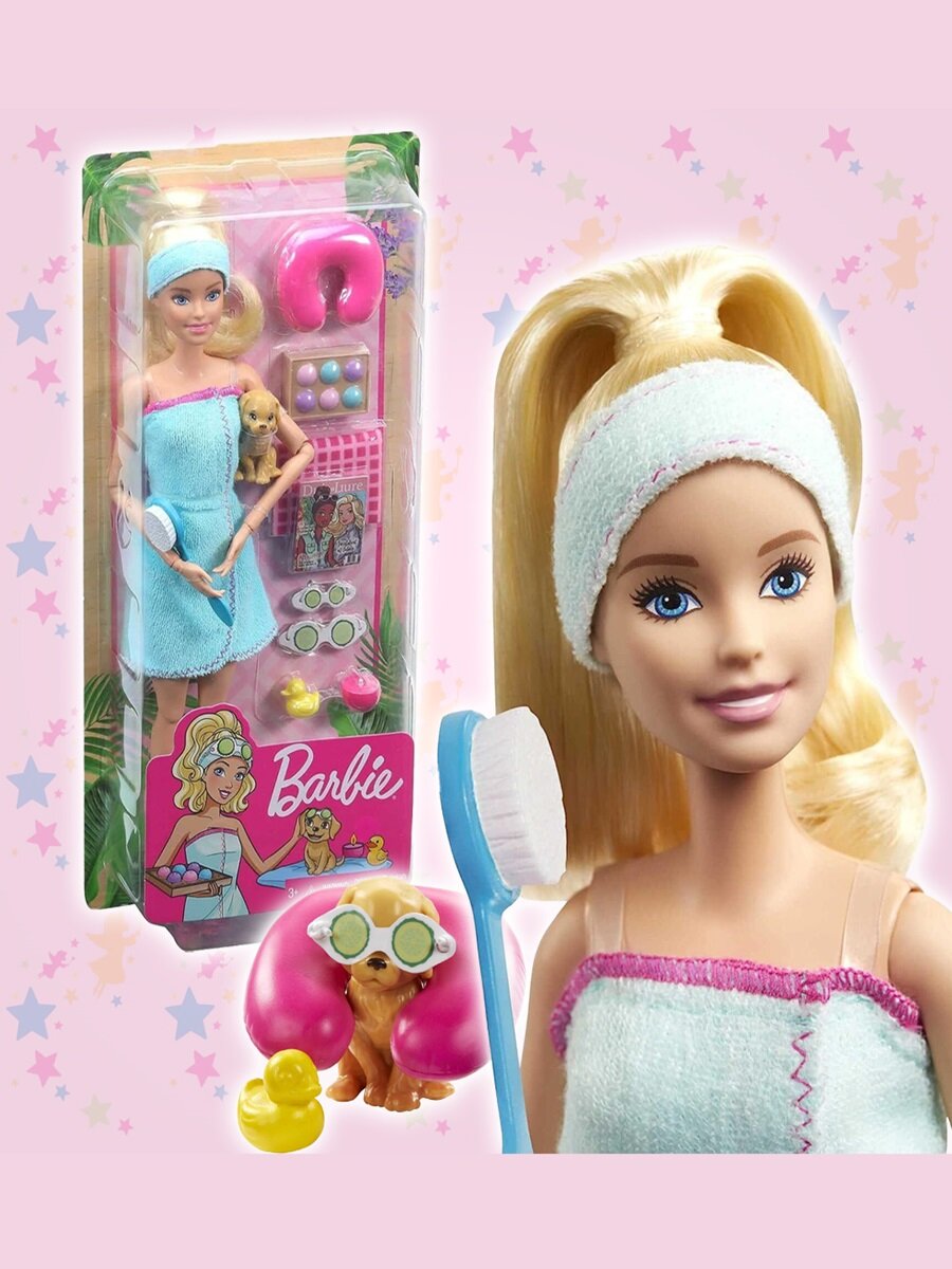 Кукла Барби Barbie Релакс Спа-процедуры, шарнирная