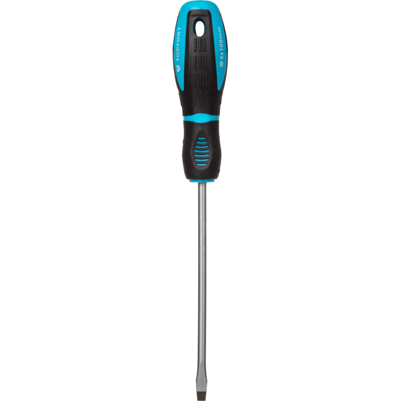 Отвертка шлицевая SL 4x100 TOPFORT (546004) 1674424