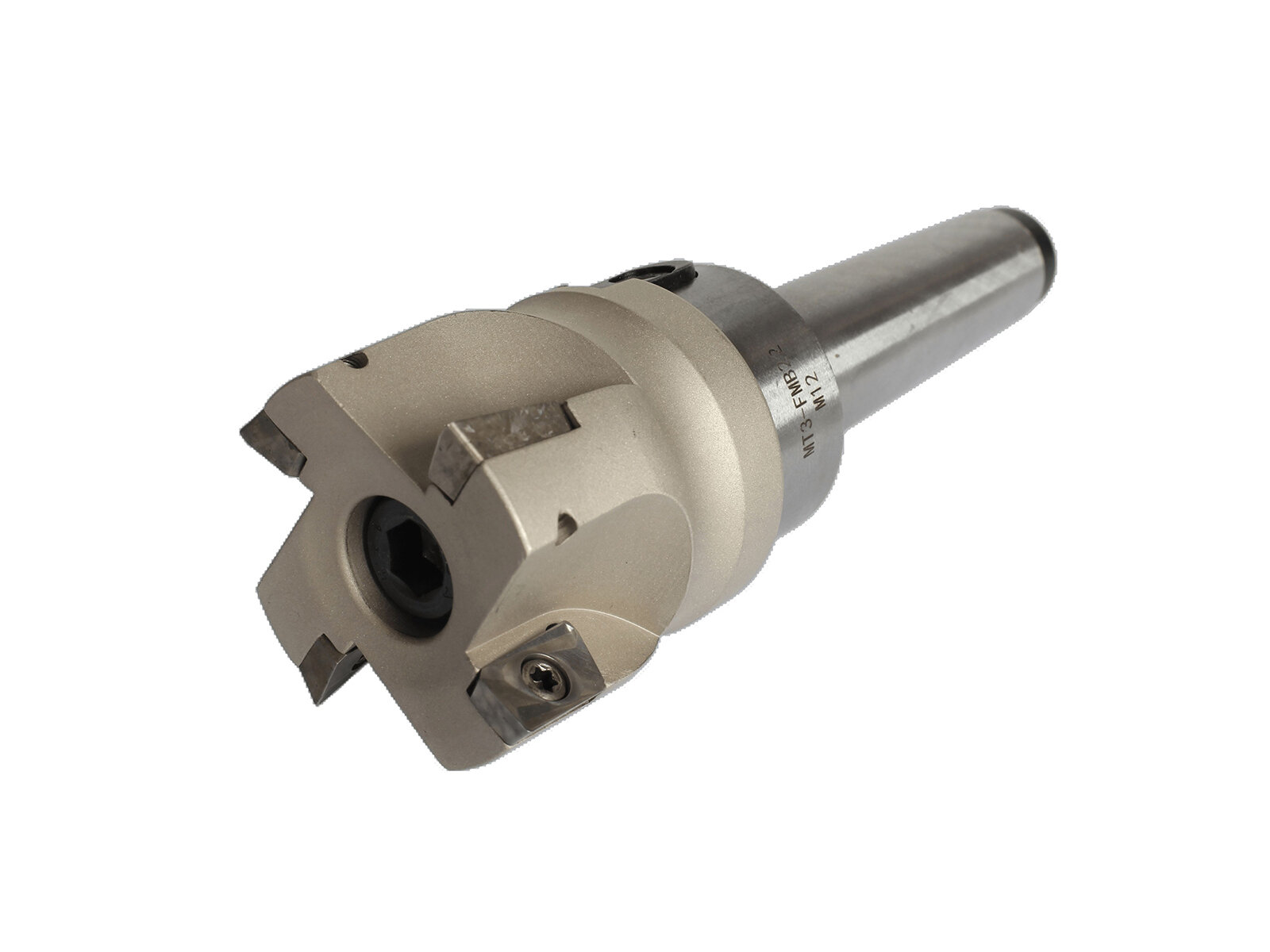 Фреза торцевая AnroKey 400R, для фрезера, с оправкой, твердосплавная, 50мм