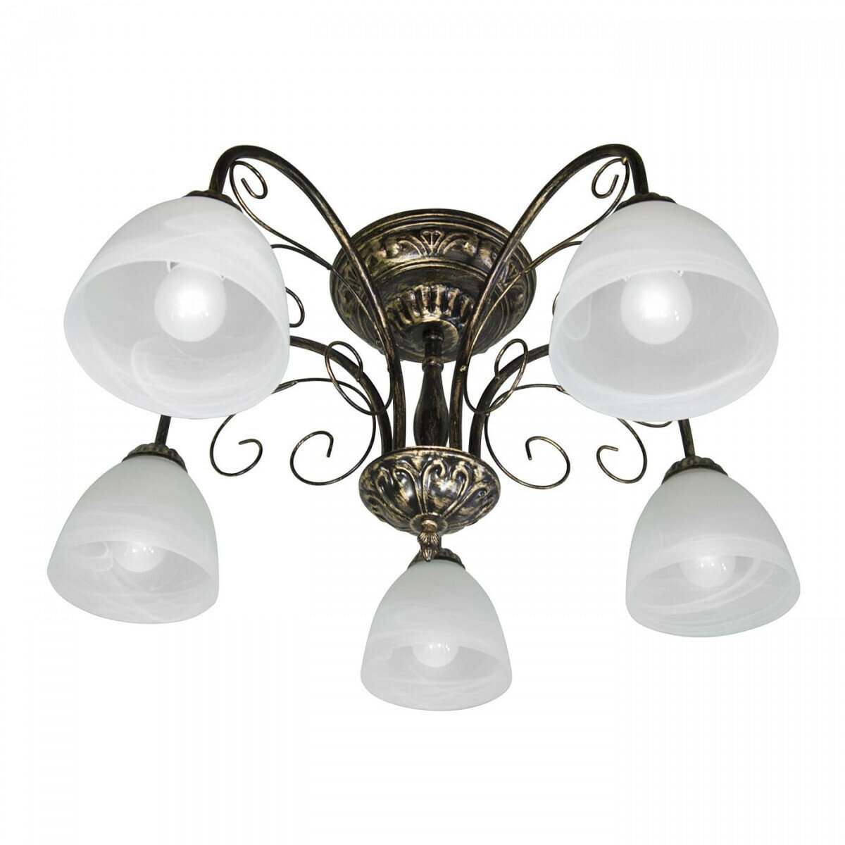 Люстра потолочная 5 плафонов Петрасвет Россия S2330-5