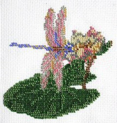 Набор для вышивания Радуга бисера #В-085 Кувшинка, Вышивка бисером, 14 х 12 см