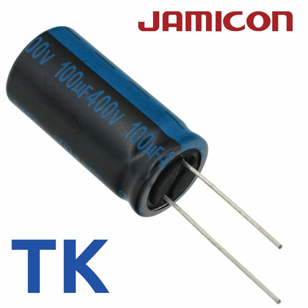 100мкФ 400В / TK / 18x35 / 105 С / конденсатор электролитический (2шт)