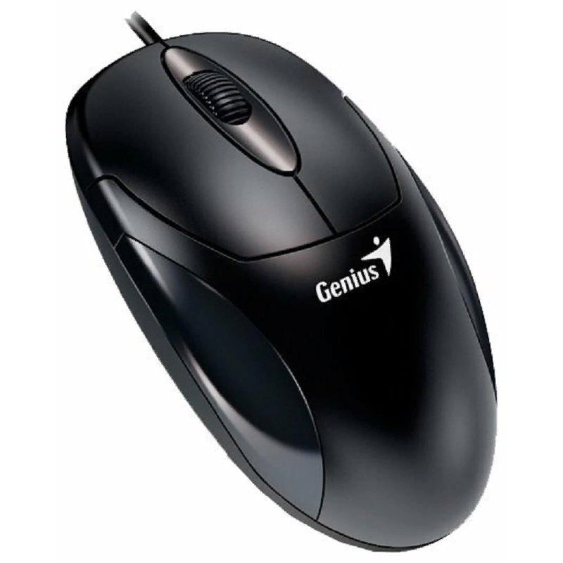 Мышь компьютерная Genius Xscroll V3, оптическая, 1000 DPI, 1.5 м, черный, 1603527