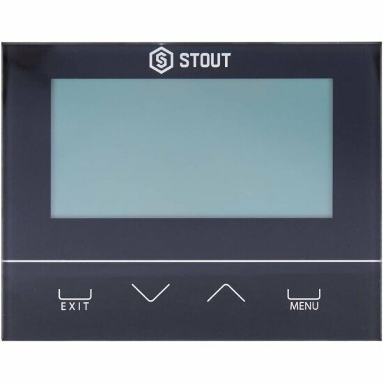 Беспроводной комнатный двухпозиционный регулятор Stout ST-292v2, черный