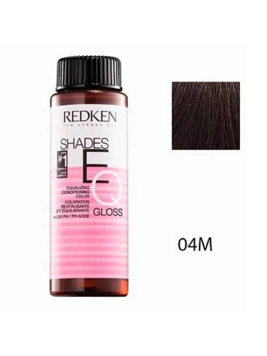 Redken Shades Eq Gloss 04M - Краска-блеск тонирующая 60 мл