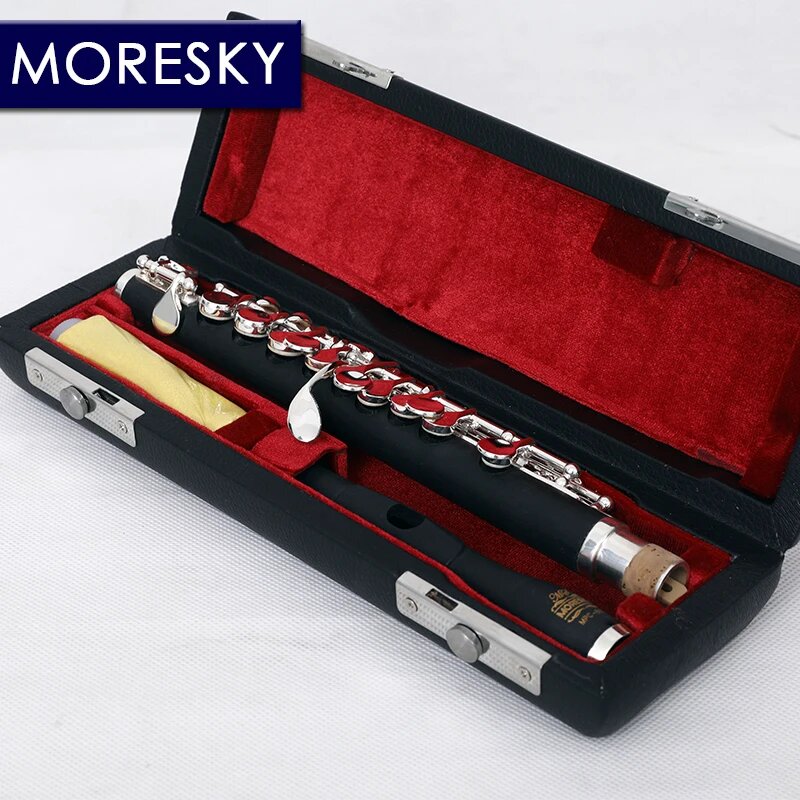 MORESKY MPC-861 пикколо флейта серебреная
