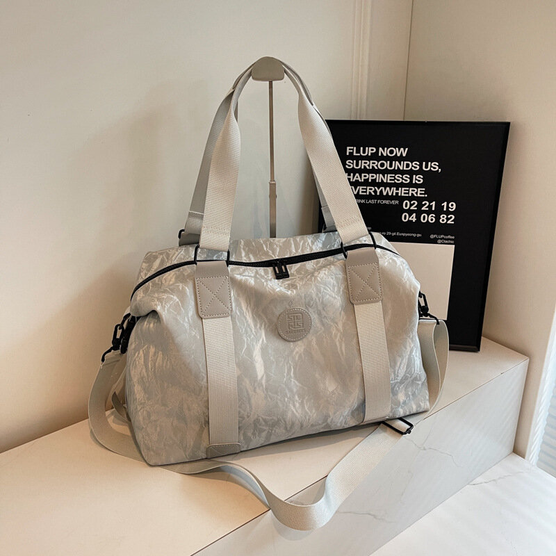 Новая трансграничная дорожная сумка, сумка для хранения багажа большой вместимости, модная и легкая сумка для занятий йогой и спортом для плавания.