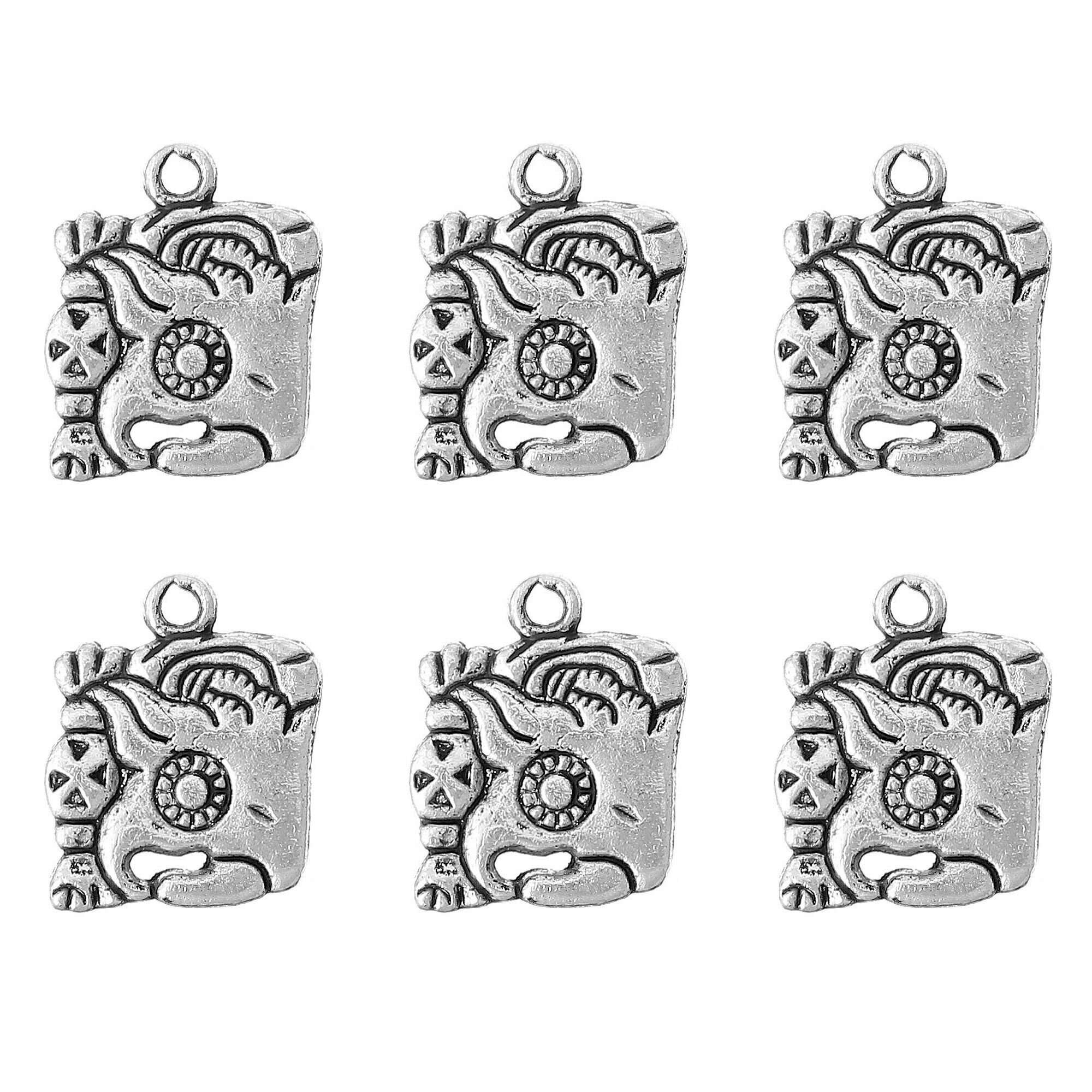 Подвеска "Майя" #8, 6 штук.