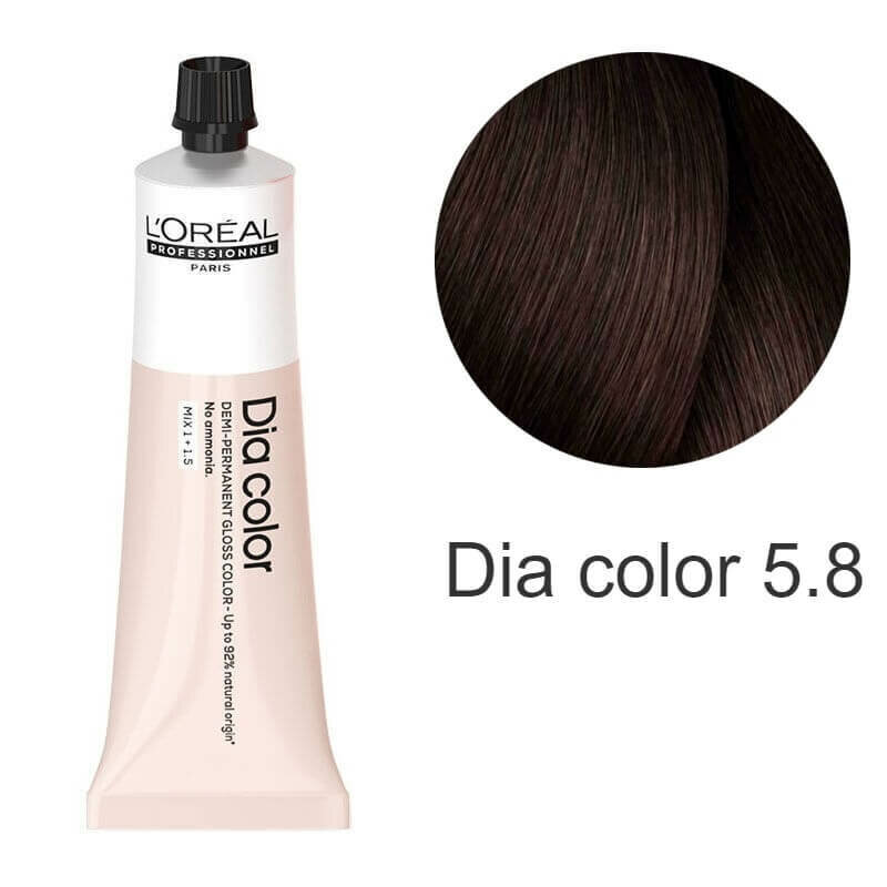 L'Oreal Professionnel Dia Color 5.8 - Краситель 60 мл