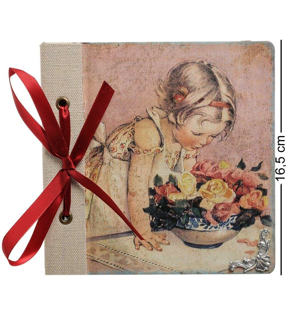 Фотоальбом Детские воспоминания A2095192 разностор, картон, красная лента, файлы для фото