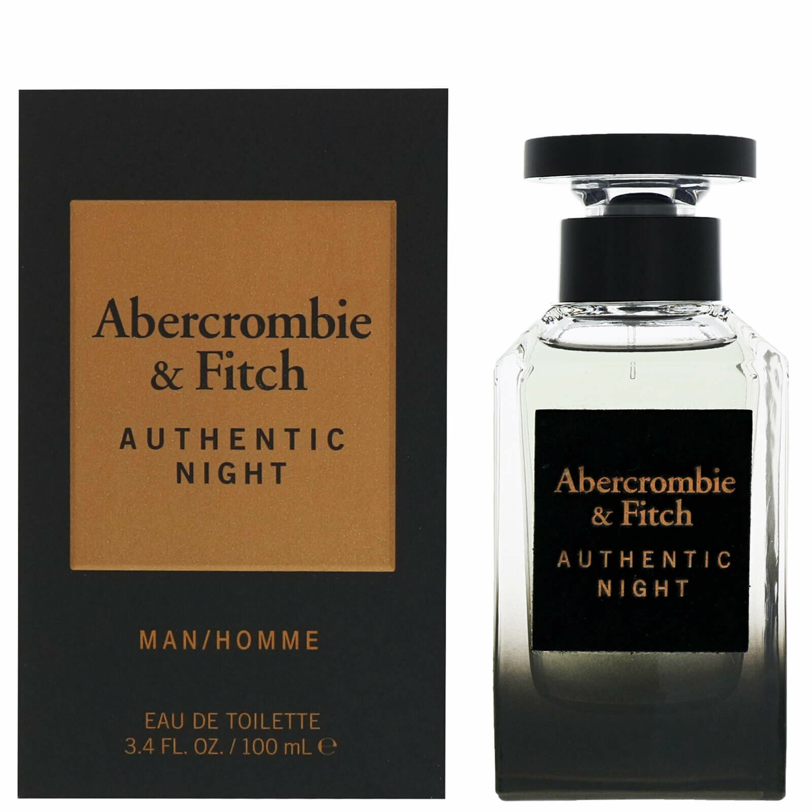 Туалетная вода Abercrombie & Fitch Authentic Night Men Homme мужская 100 мл