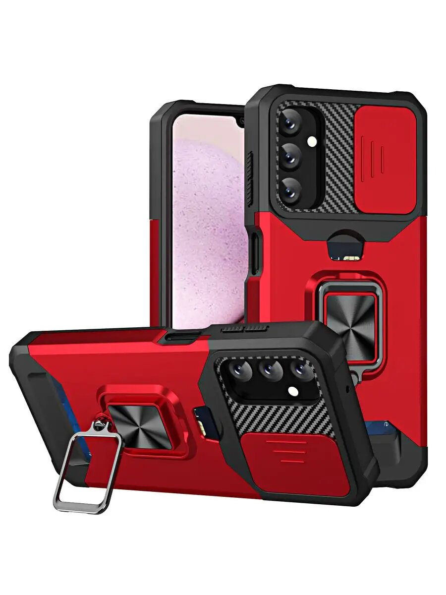 Чехол О'кейси, для Samsung Galaxy A14, защита камеры, магнитный, противоударный