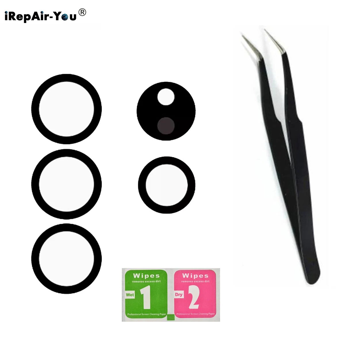 Стекло объектива задней камеры для Samsung Galaxy S25 Ultra S24 Ultra S21 S22 S23 Ultra S24 Plus Комплекты для ремонта стекла задней камеры For Galaxy S25 Ultra