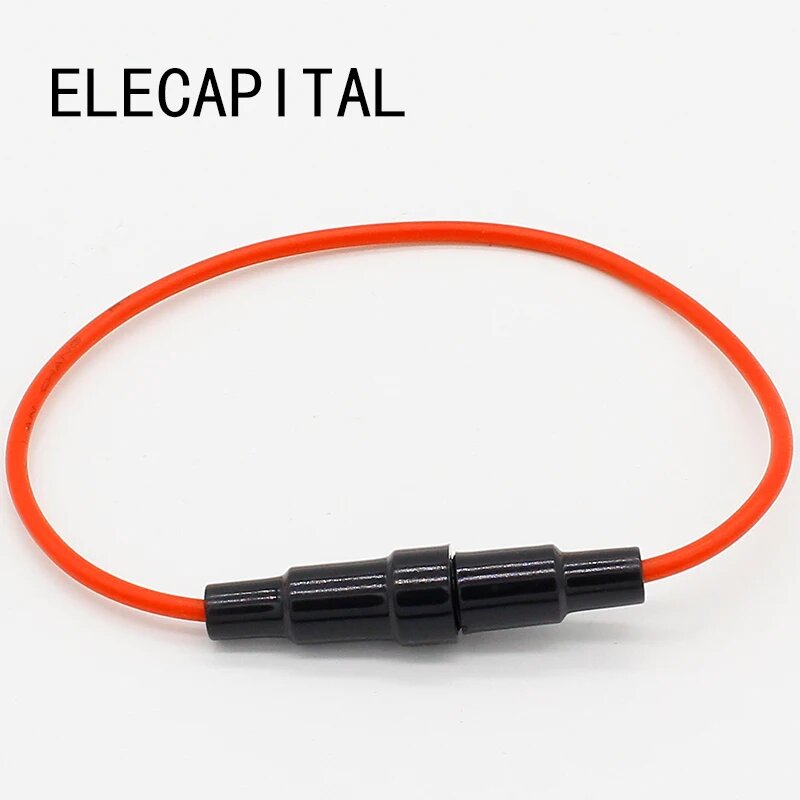 Стеклянный держатель предохранителя 5 х20 мм, 10 шт, винтовой Тип 5 х20 мм, стеклянная трубка Предохранителя 22, AWG проводной кабель, 250 В, корпус предохранителя