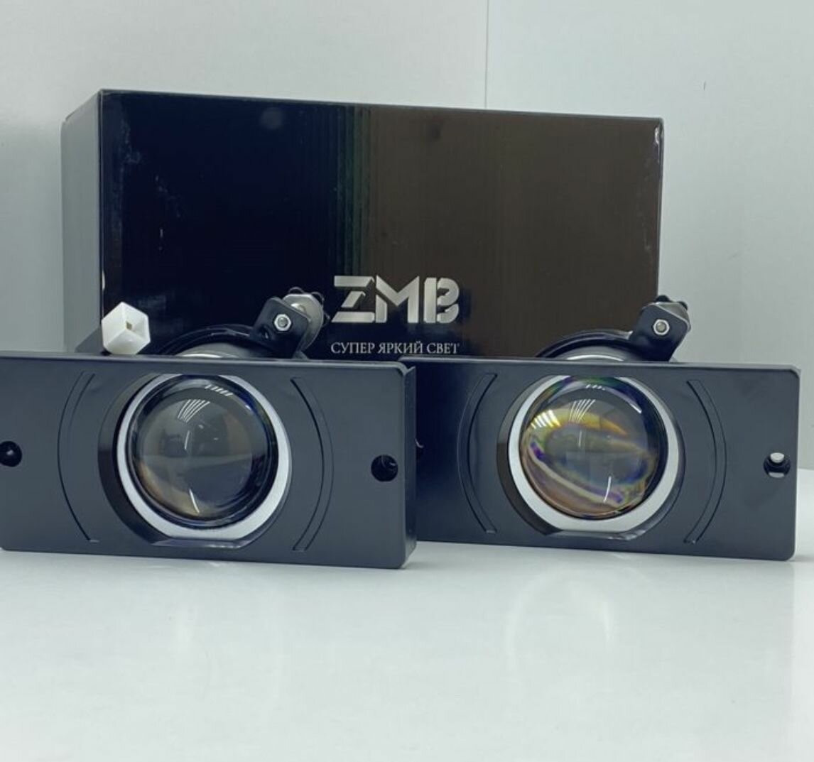 Линзованные LED птф Ваз 2110-2115 Niva Chevrolet