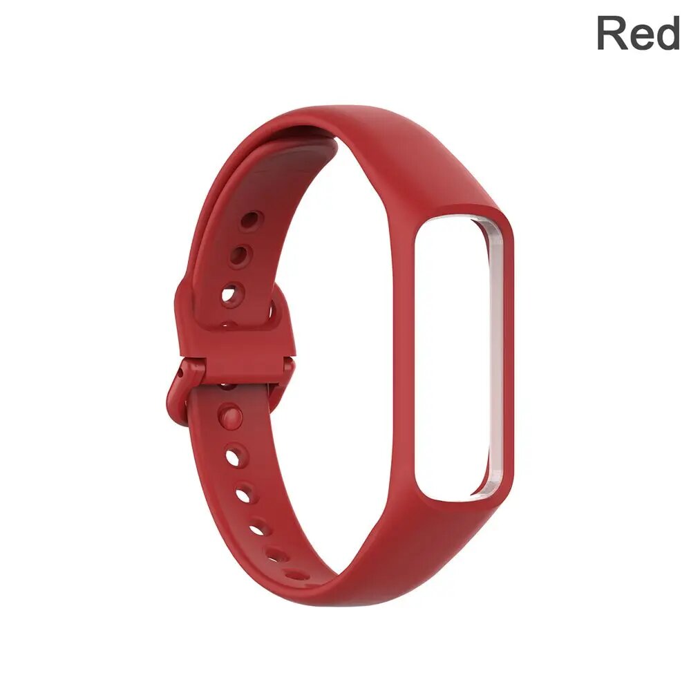 Ремешок силиконовый для Samsung Galaxy Fit-e Fit E Красный, Красный, red