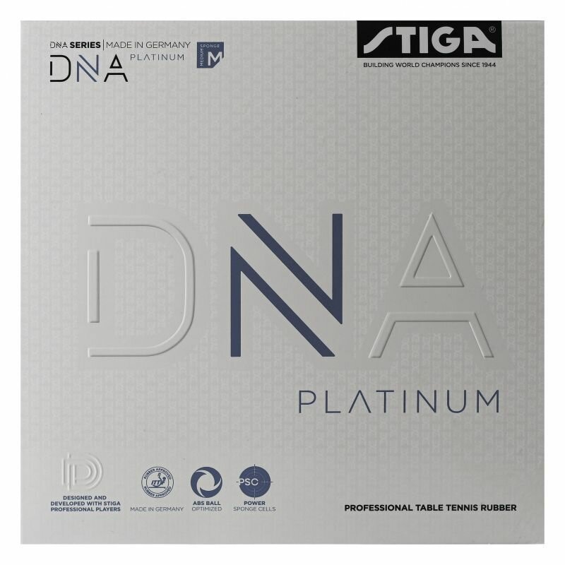 Накладка Stiga DNA PLATINUM M, цвет красная, толщина 2.1