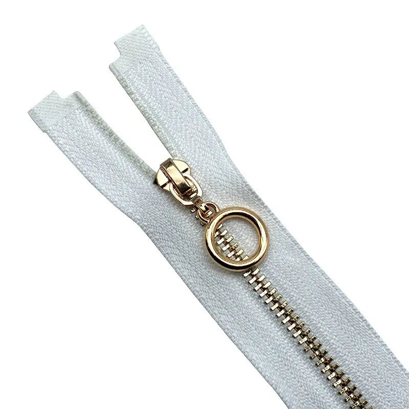 Металлические молнии 15/20/30/40 см 2pcs, White, 15cm
