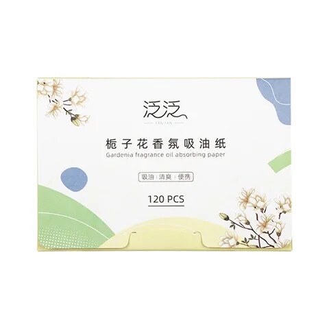 Матирующие салфетки для лица Pink Rose 100-120 шт No.2 120pc Gardenia